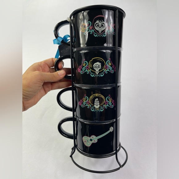 Rae Dunn | Dining | Nwt Disney Pixar Rae Dunn Coco Land Of The Dead Set ...